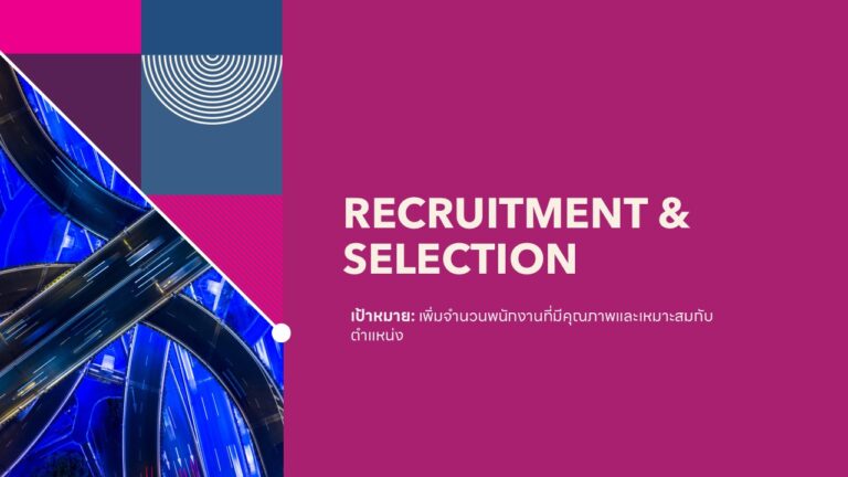 ตัวอย่าง แผนงานประจำปี ของแผนก HR - GETHR.CO