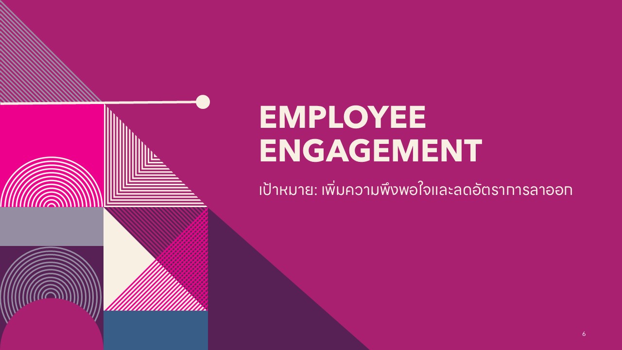 ตัวอย่าง แผนงานประจำปี ของแผนก HR - GETHR.CO